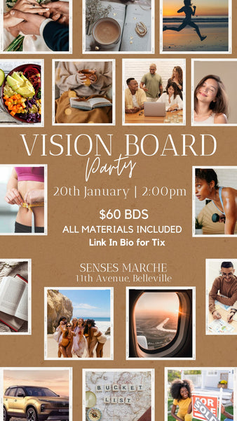 VISION BOARD PARTY – Arthur & Livingston